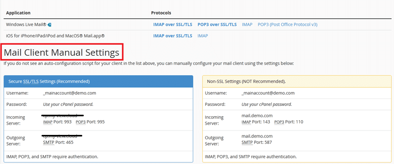 How Setup Outlook With Email Hosting Cpanel Dade2