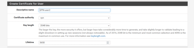 How Add New OpenVPN User in Pfsense – Dade2