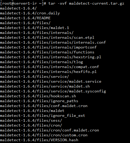 How To Install And Configuration Maldet And Run A Scan Dade2