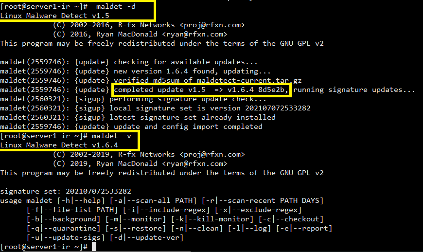 How To Install And Configuration Maldet And Run A Scan Dade2
