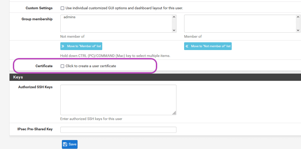 How Add New OpenVPN User in Pfsense – Dade2