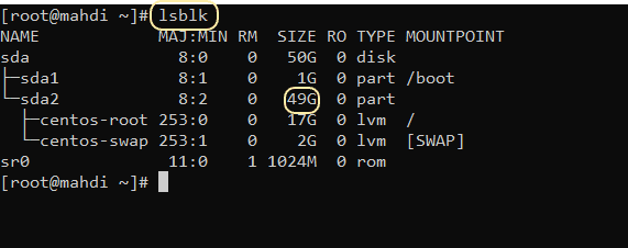 How to extend filesystem on Linux (root and other) – Dade2