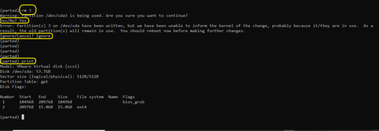 How To Resize A Root Partition In Ubuntu Linux Gpt Dade2