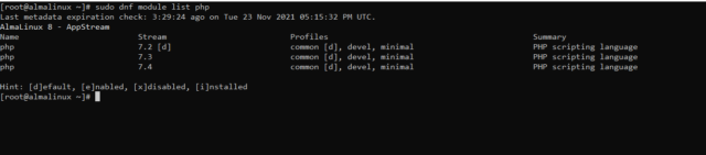 How To Install Apache Mysql And Php On Almalinux 8 Dade2