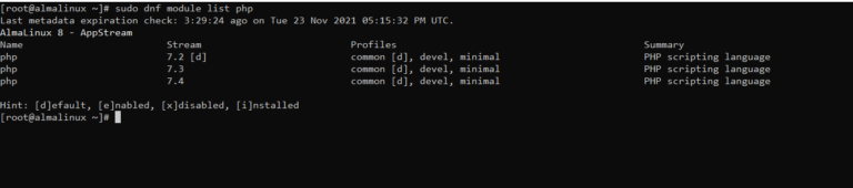 How To Install Apache Mysql And Php On Almalinux 8 Dade2